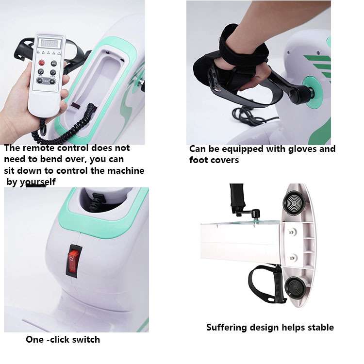 Rehabilitation Motorized Electric Mini Exercise Bike Mini Pedal Foot ...