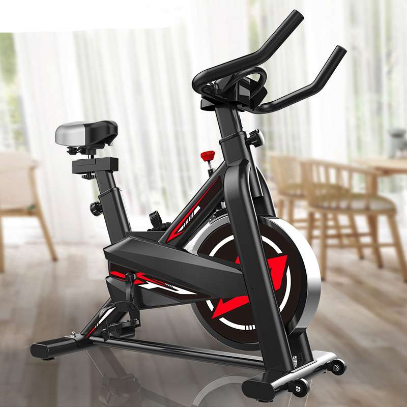 Spinning Bike Stationary Bicycle Cardio Indoor Adjustable Professional Spin BikeHome Silent ...