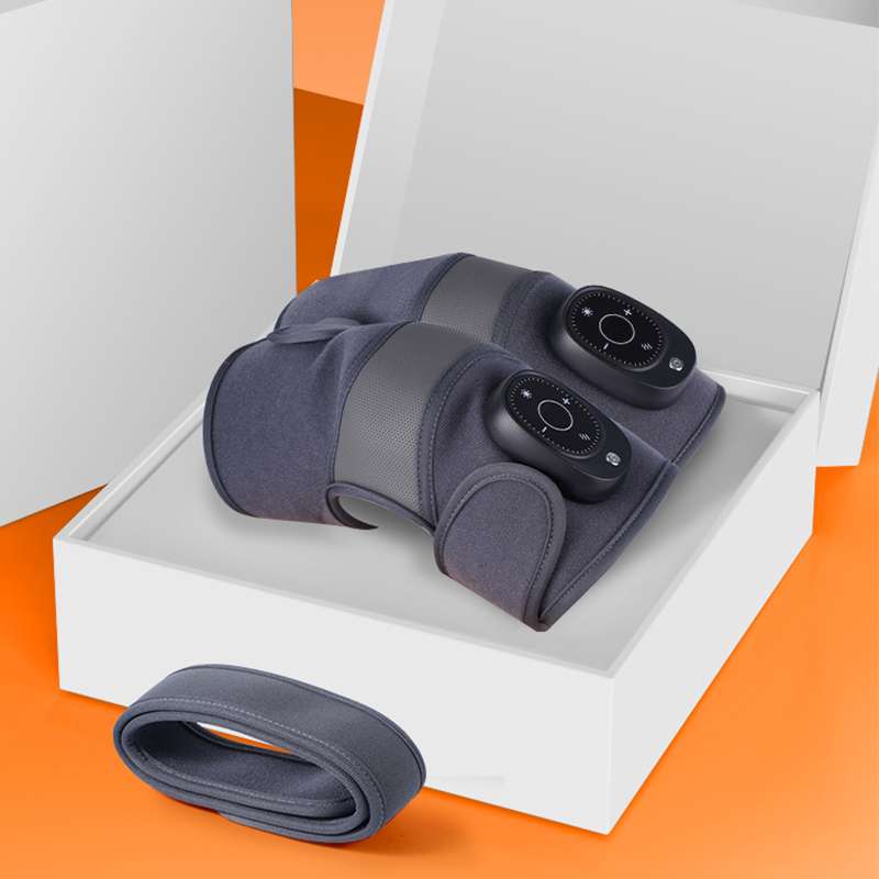 Air Compression Massage Knee Pain And Circulation Heated Knee Brace ...