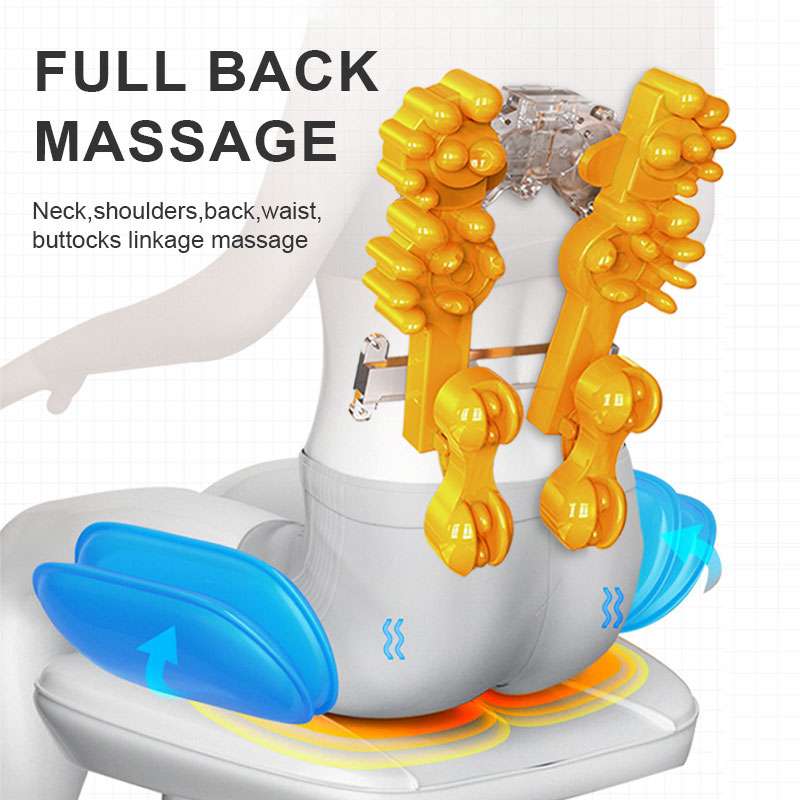 Electric Body Massager Safe Reliable Car Seat Massage Cushion With ...