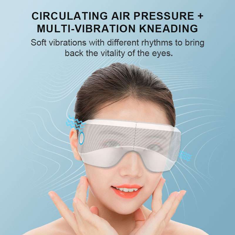 Folding Design Electric Eye Care Device Wireless Heating Vibrating USB ...