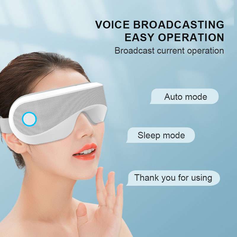 Folding Design Electric Eye Care Device Wireless Heating Vibrating USB ...