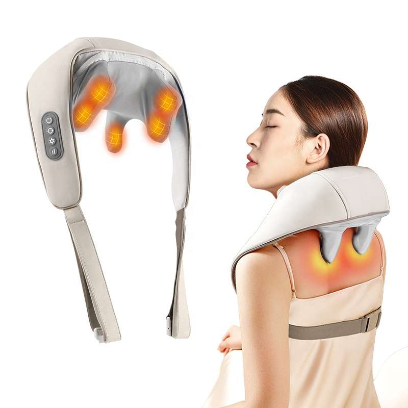 Best Selling Shiatsu Neck And Shoulder Massager Cervical Traction 3D ...