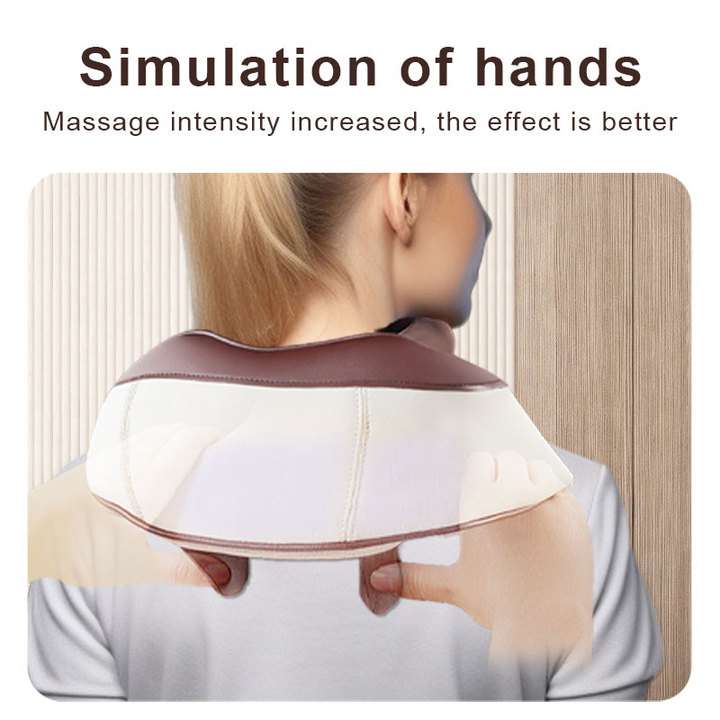 Best Selling Shiatsu Neck And Shoulder Massager Cervical Traction 3D ...